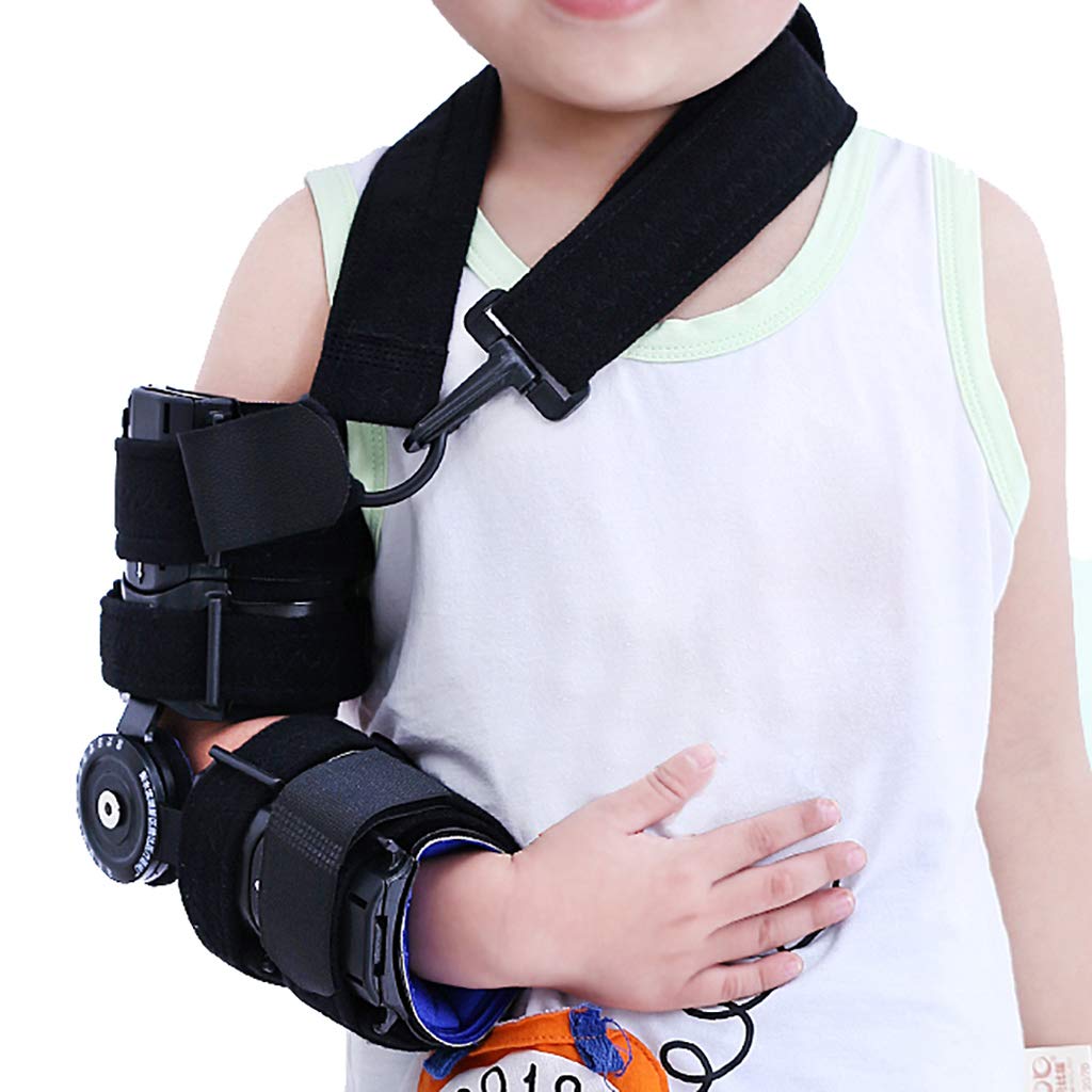 Buy Child ROM Adjustable Elbow Brace with Sling Hinged Elbow Orthosis ...