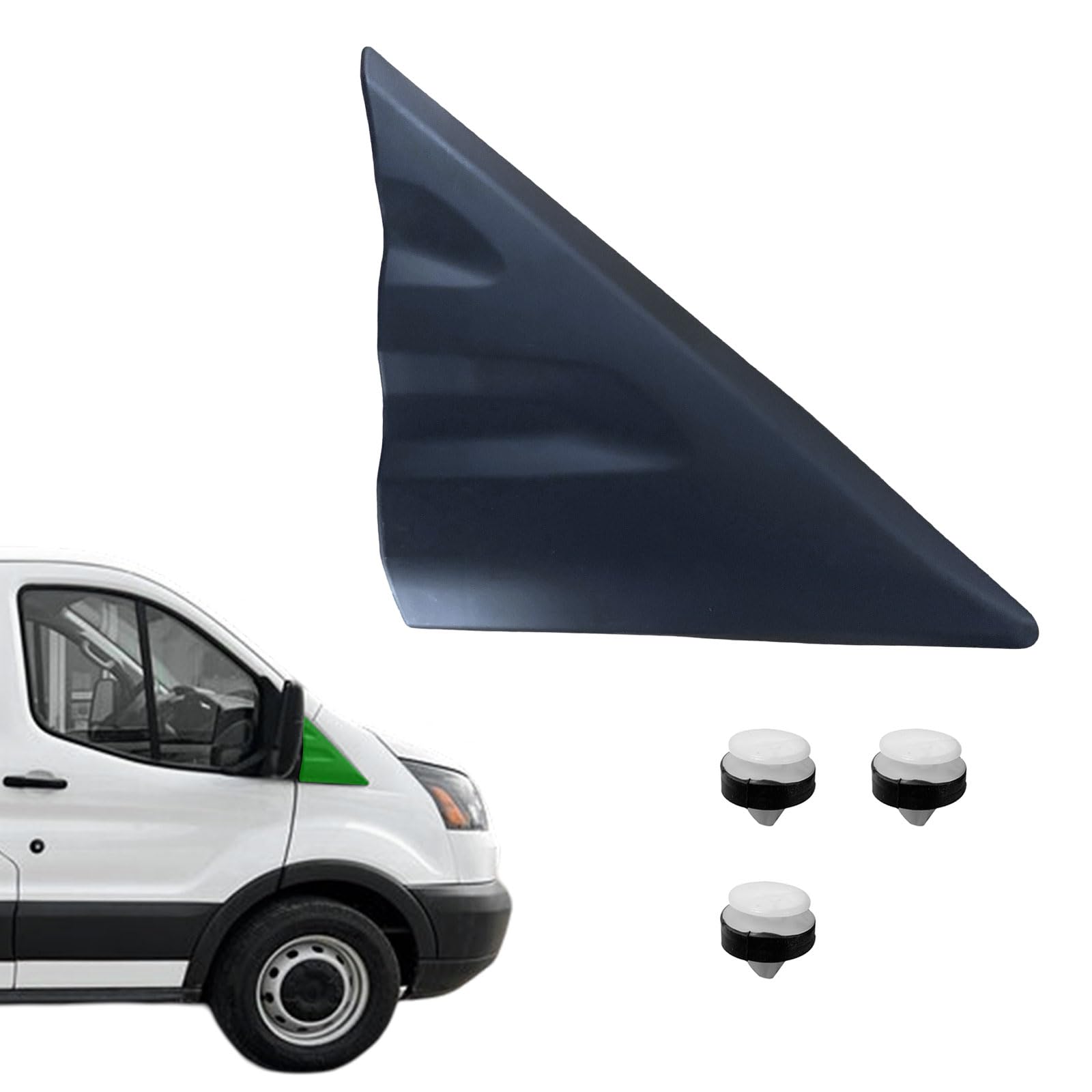 Snapklik.com : Exterior Fender Upper A-Pillar Mirror Corner Triangle ...