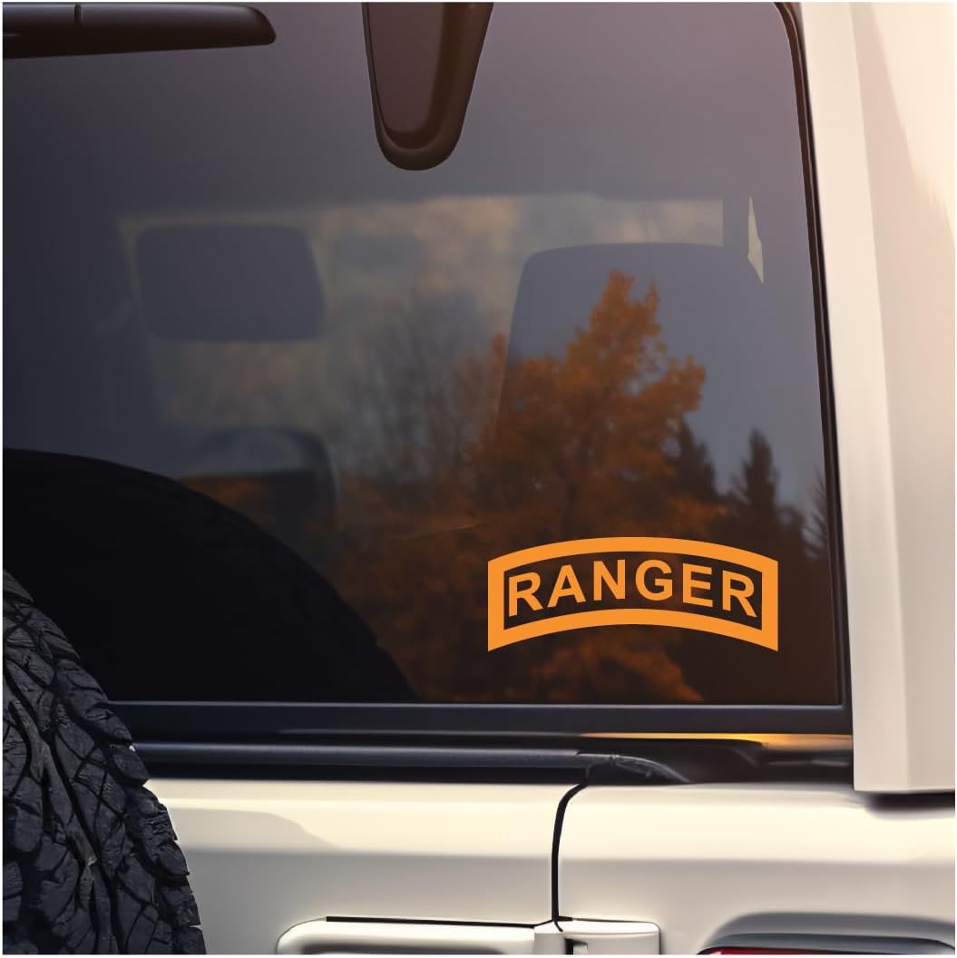 Amazon.com - Ranger Tab Vinyl Decal (Yellow, 6 inches Wide)