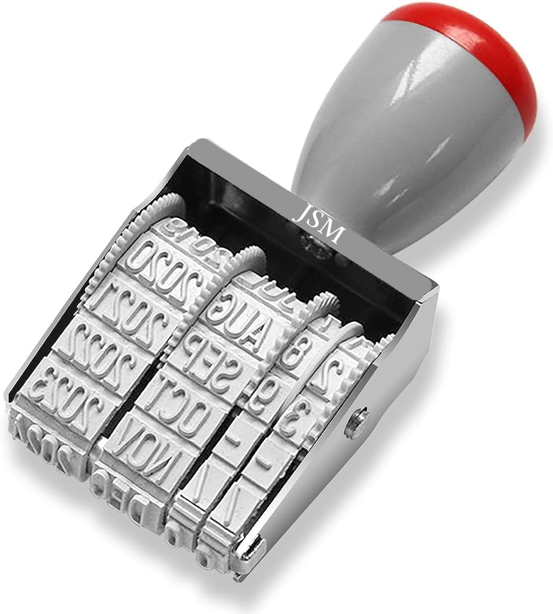 Steel Date Stamp - Multiple Dates and Years Imprint Dater Stamp (Pack ...