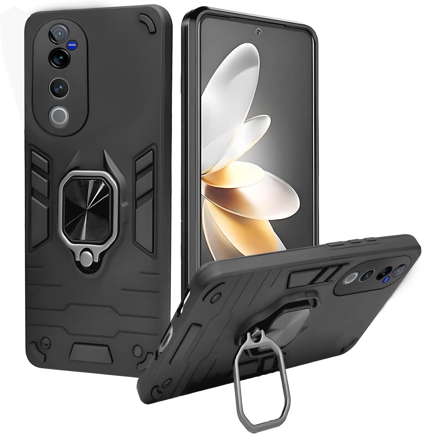 SmartLike Tough Armor Vivo V40 / Vivo V40 Pro 5G, Bumper Back Case ...