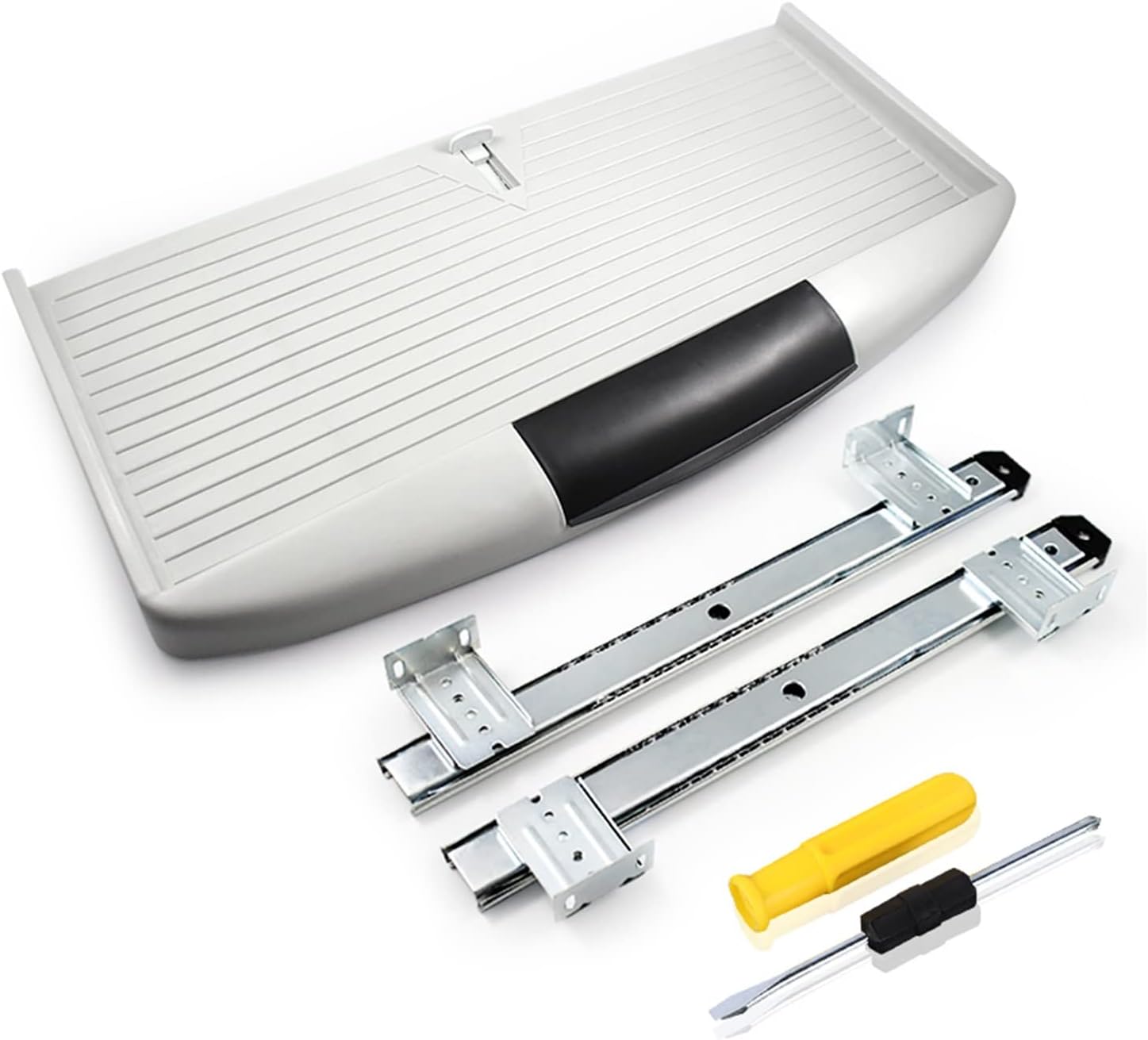 Amazon.com: V3VOGUE Ergonomic Adjustable Keyboard Tray - Under Desk ...