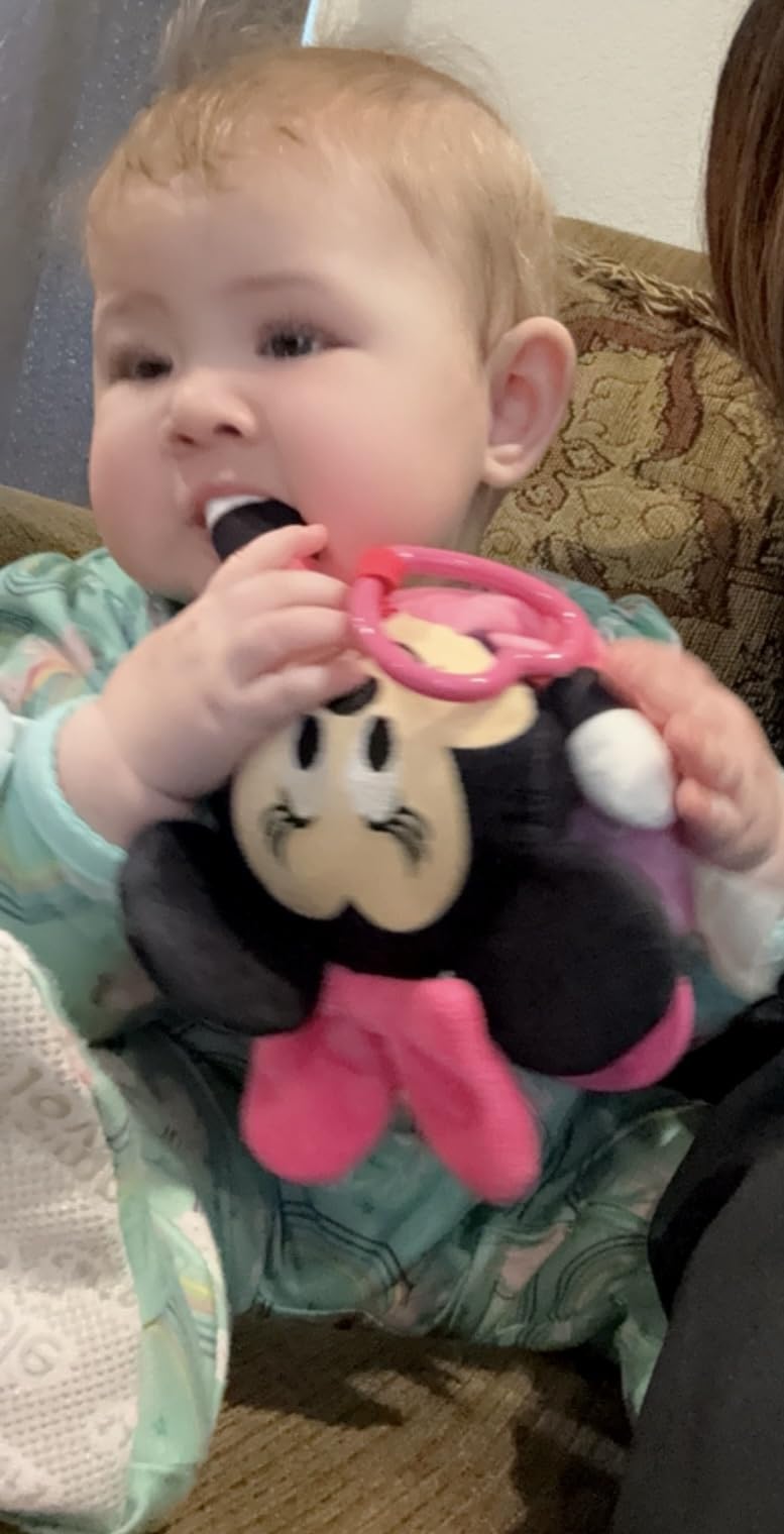 Amazon.com : Kids Preferred Disney Baby Minnie Mouse Plush and Sensory ...