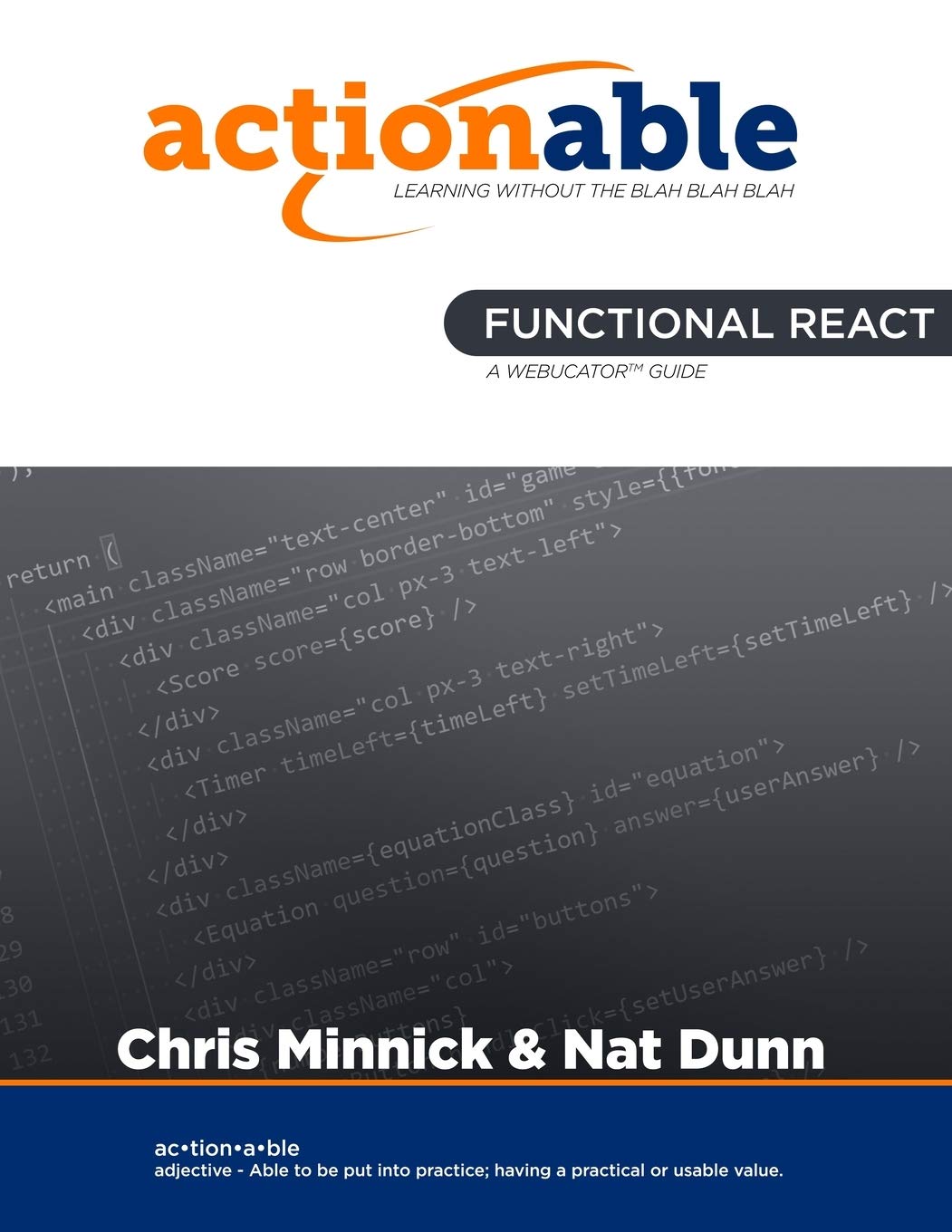 Functional React (Actionable): Minnick, Chris, Dunn, Nat: 9781951959036 ...