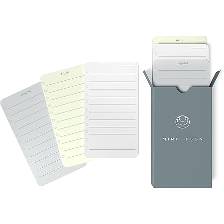 Amazon.com : Undated Daily Productivity To Do List Cards - 60 To-Do ...