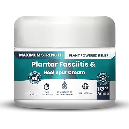 Amazon.com : Vita Sciences PlantarCare CF Plantar Fasciitis Foot Cream ...