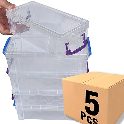 Amazon.com: Voulosimi Extra Large Pencil Box Stackable Storage ...