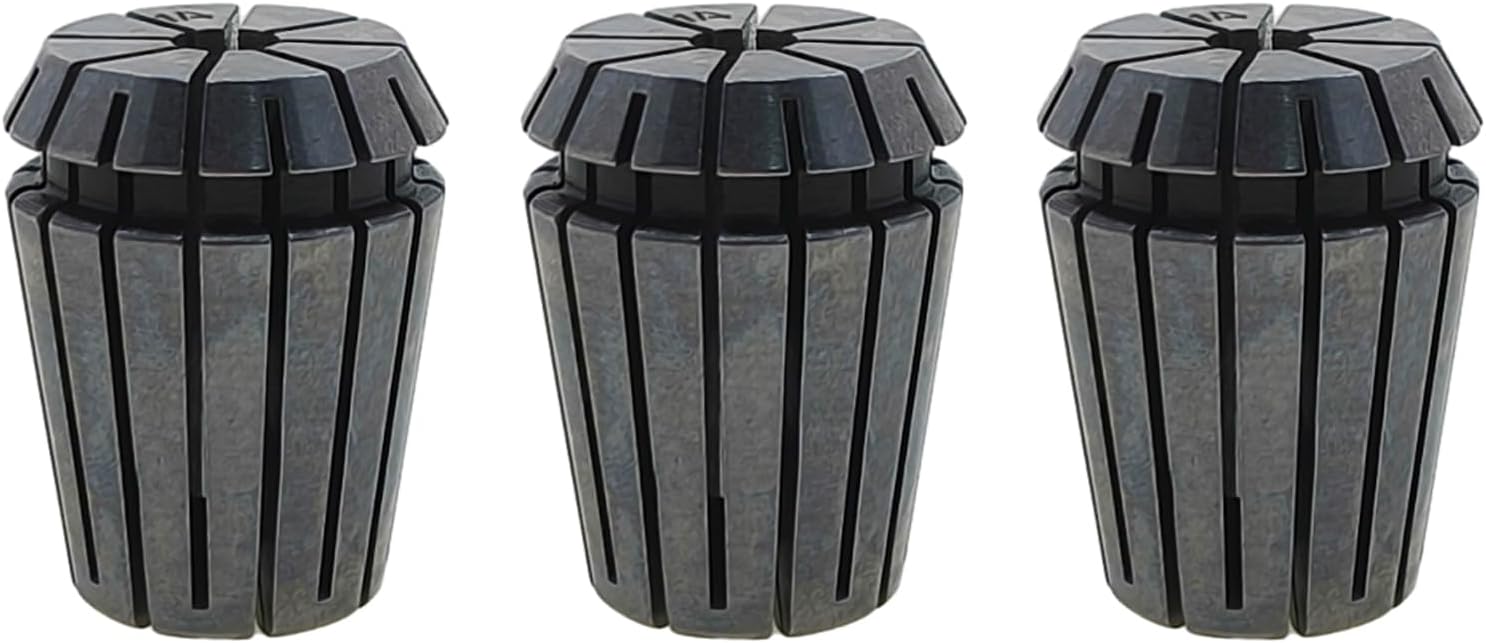 Begino 3Pcs ER25 1/4" Collet Spring Collet Chuck, High Precision Tool ...