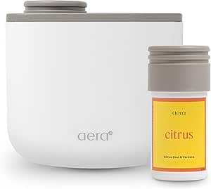 Amazon.com: AERA Mini Home Fragrance Diffuser and Mini Citrus Scent ...