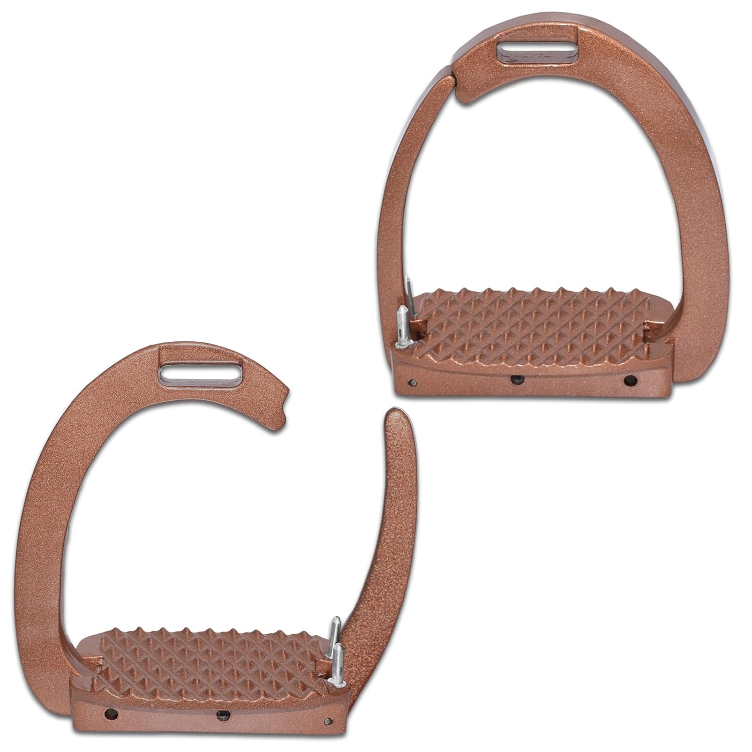 322 Horse Riding Evo Stirrups - Quick Out Safety Stirrups - Gold ...