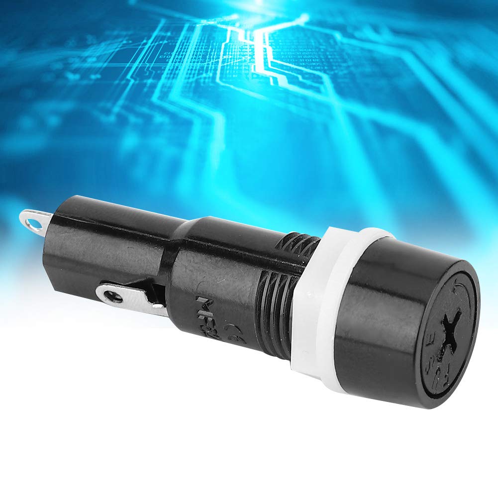 Porte-fusibles 20 pièces, porte-fusibles à montage sur panneau avec capuchon à vis - MF-527 ...