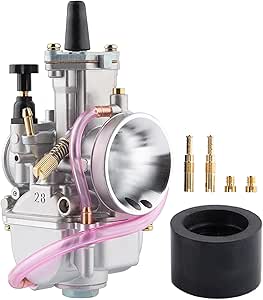 Amazon.com: PWK Carburetor 28mm Performance Carb for 75cc to 125cc 2T 4T Engine Motorcycle Dirt ...