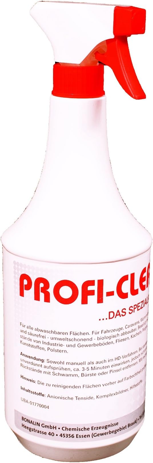 Bonalin Profi-Cleaner Das ORIGINAL Allzweckreiniger für Auto Caravan ...
