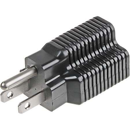 USA 3-Prong Male AC Plug, UL Nema 5-20P 3 Pole Straight T- Blade DIY ...