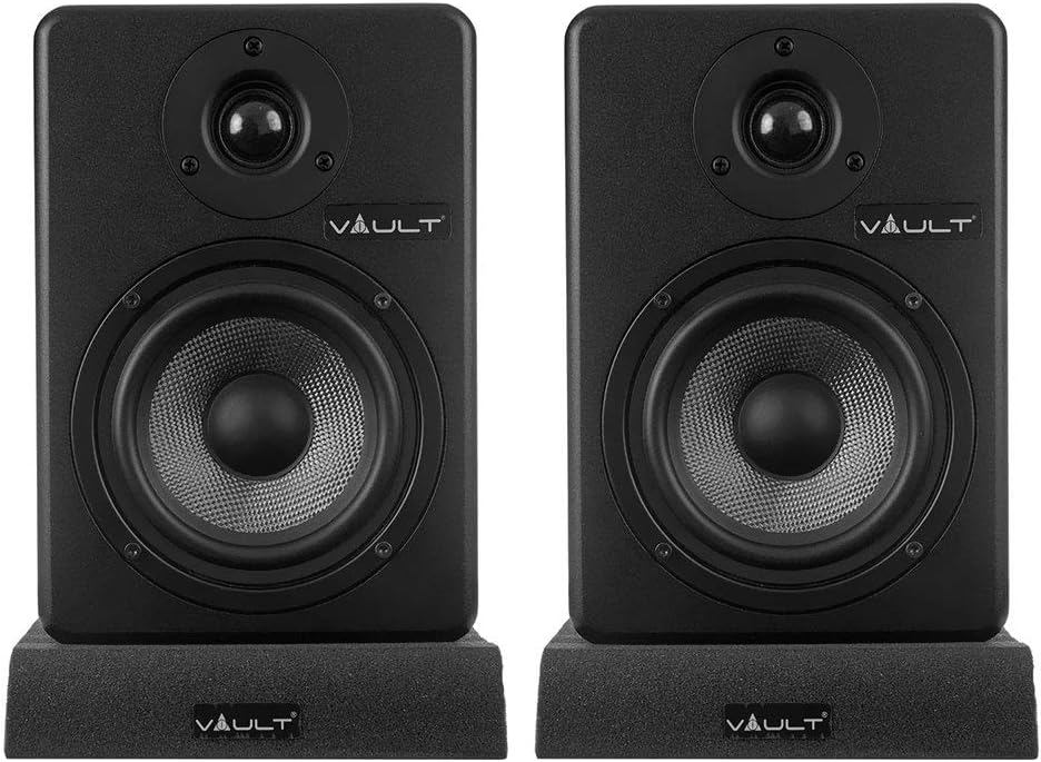 hayden X5 Professional 5 inch Reference Powered Studio Monitors Pair ...