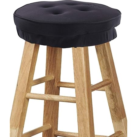 Amazon.com: Big Hippo Bar Stool Cushions, Memory Foam Round Bar Stool ...