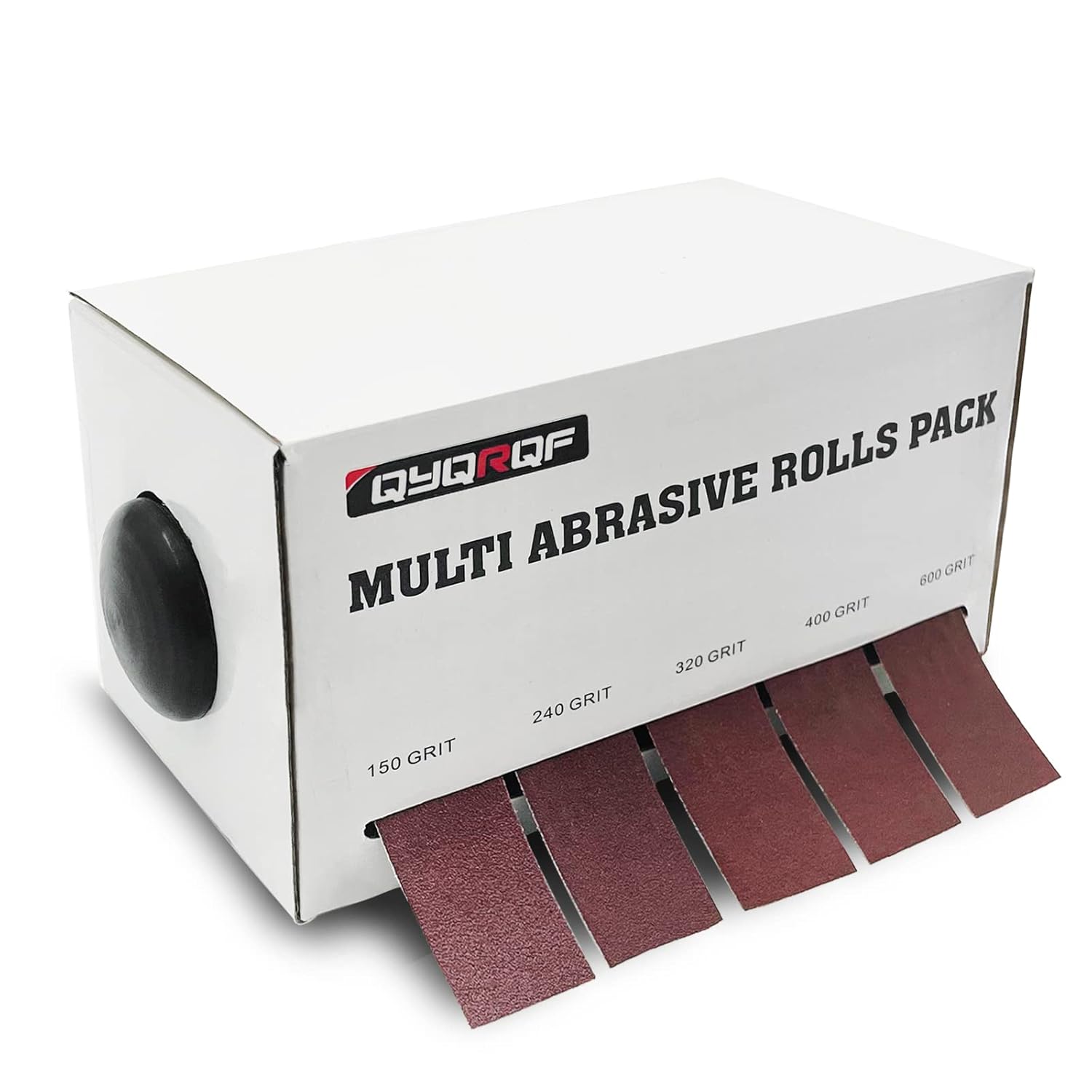 QYQRQF Emery Cloth Roll, 5 Grits Abrasive Sandpaper Rolls Assorted Sand ...