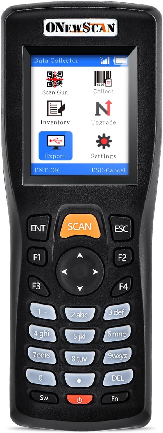 Amazon.com : Onewscan Inventory Scanner, Wireless Barcode Scanner 1D&2D ...