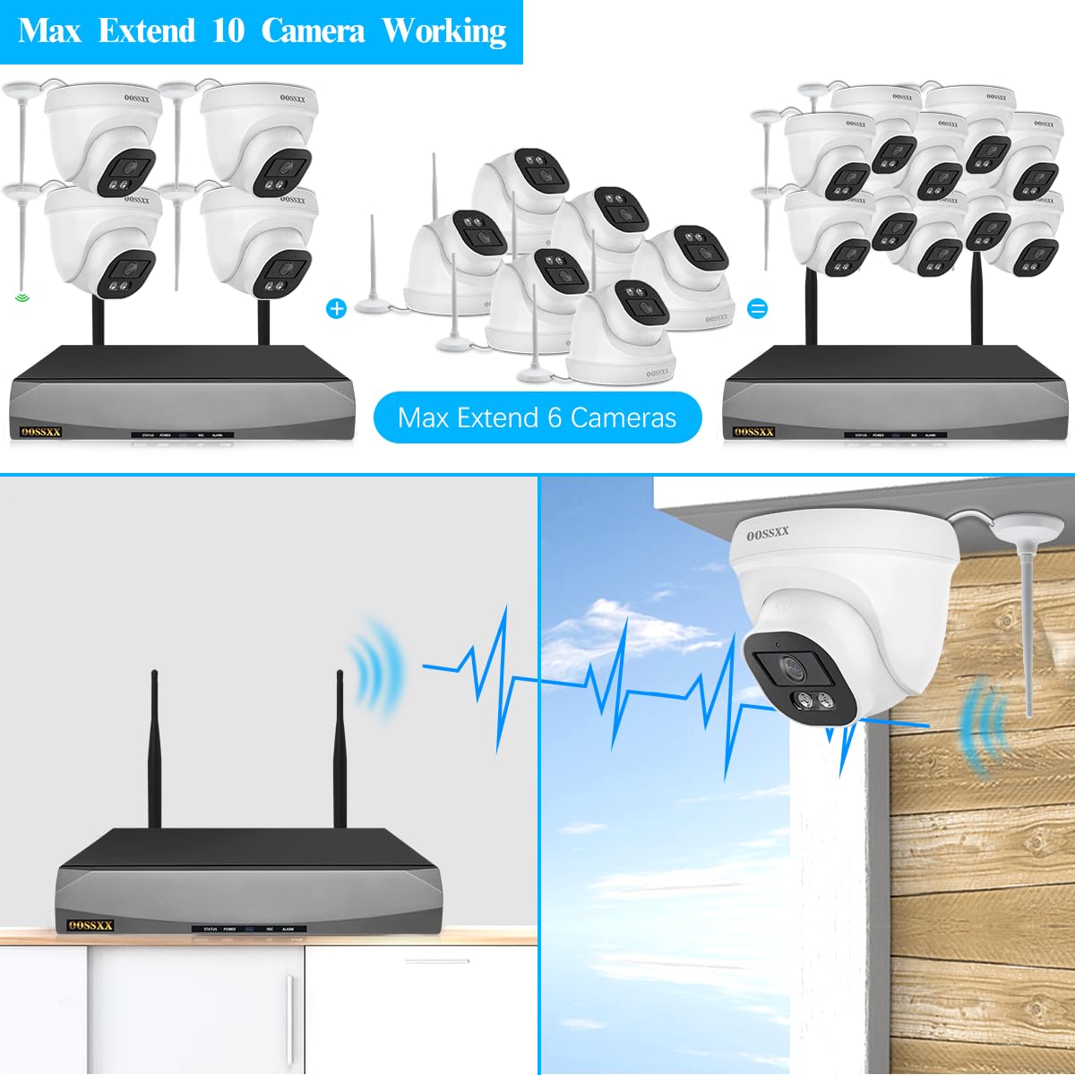 Snapklik.com : (130 Ultra Wide Angle & 50MP PIR Detection ) Dome Audio ...
