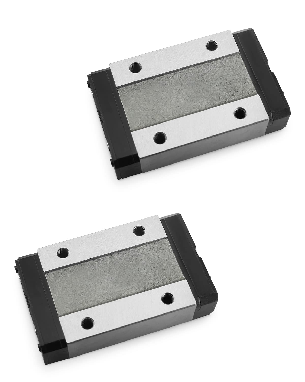 2Pcs Black MGN12-H Linear Bearing Rail Guide Block for 12mm Wide Mini ...