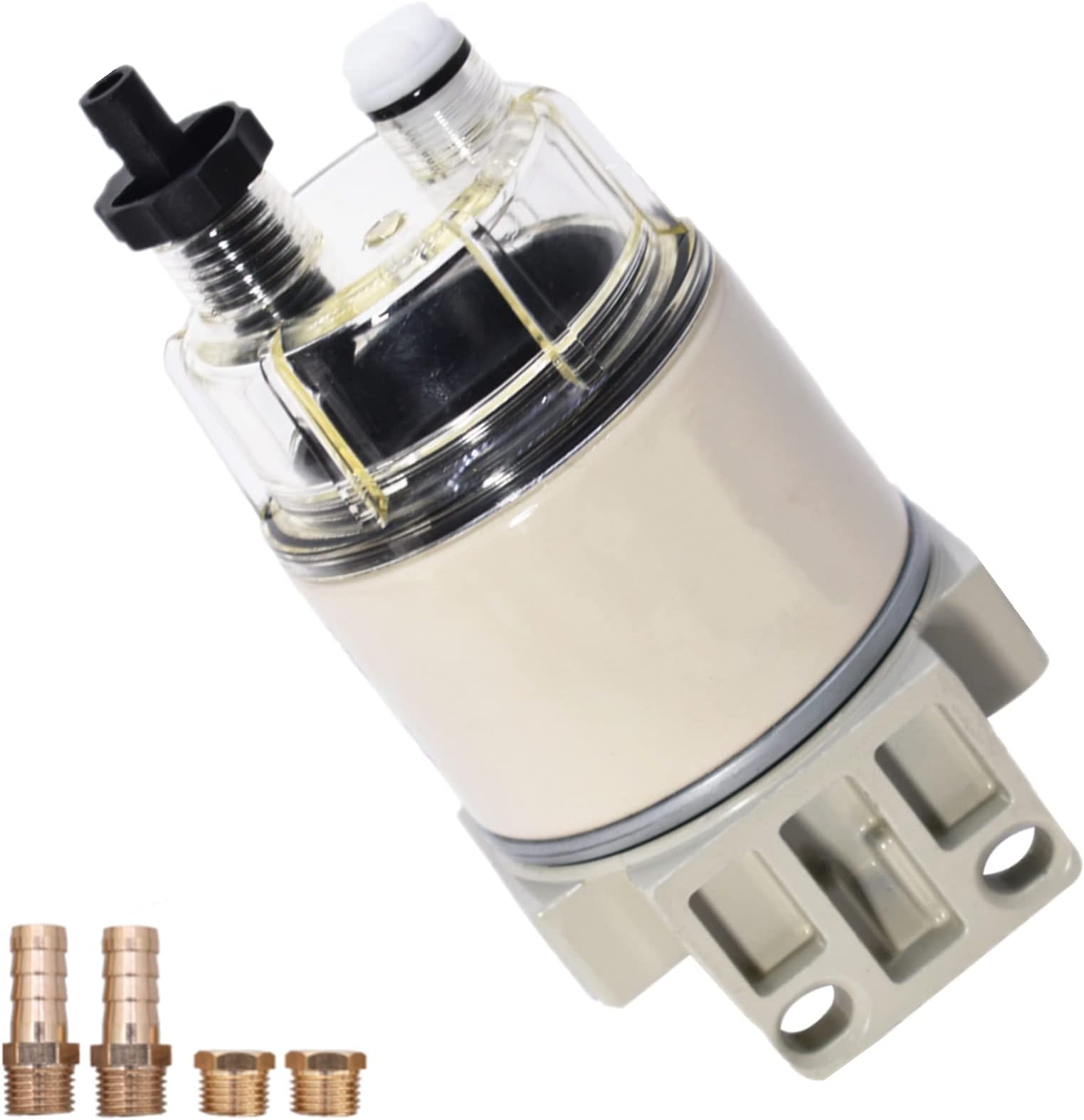 Amazon.com: KIPA R12T Fuel Filter Water Separator 120AT NPT ZG1/4-19 ...