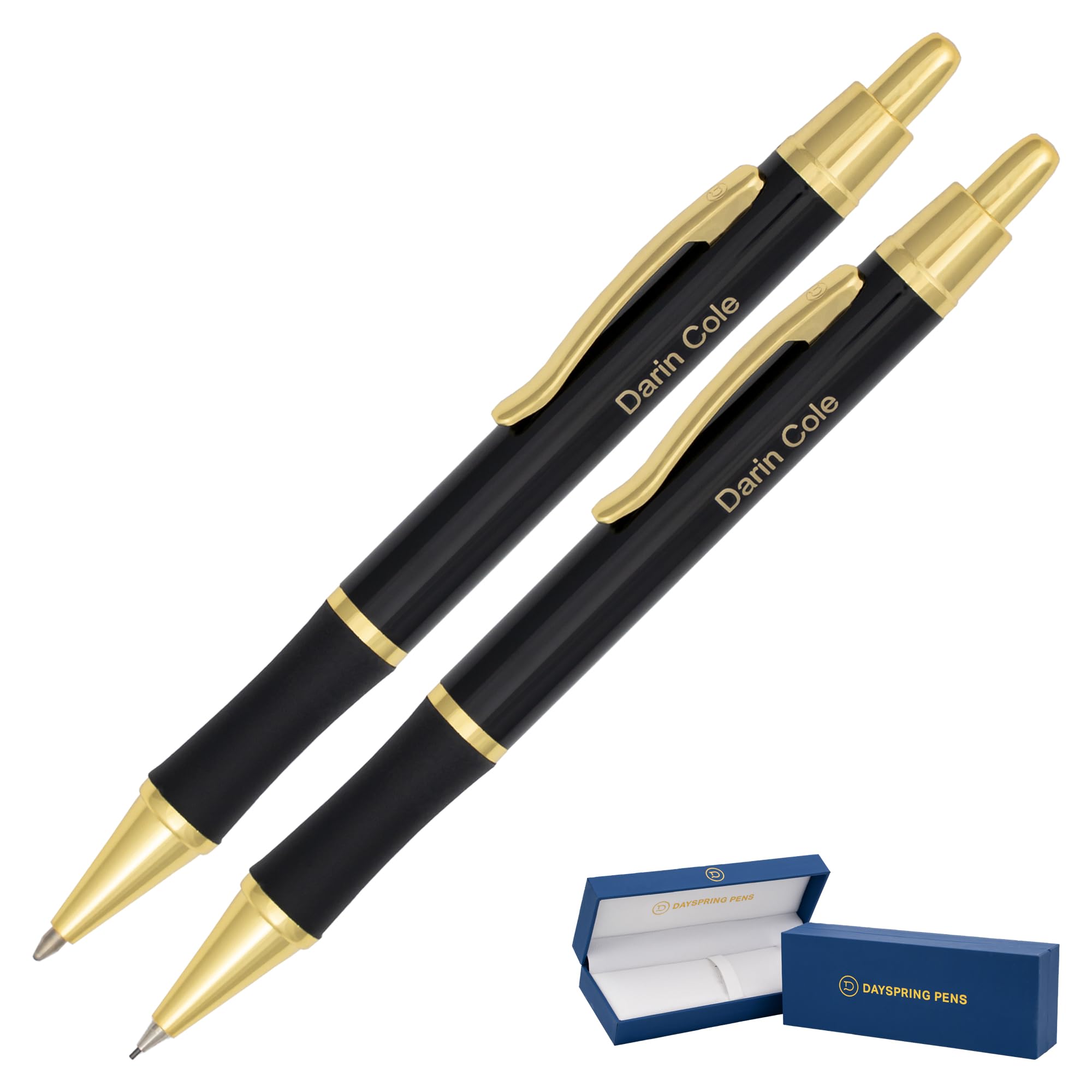 Amazon.com : Dayspring Pens Personalized Pen and Pencil Set Monroe Pen ...