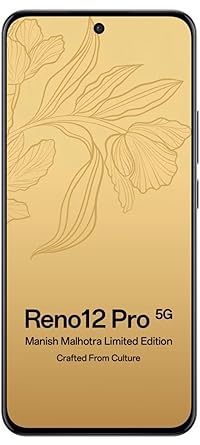 Oppo Reno 12 Pro 5G Designed 12GB RAM 256GB Storage Diwali Gold 5000 ...