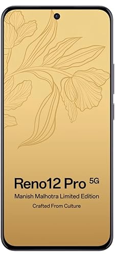 Oppo Reno 12 Pro 5G Designed 12GB RAM 256GB Storage Diwali Gold 5000 ...