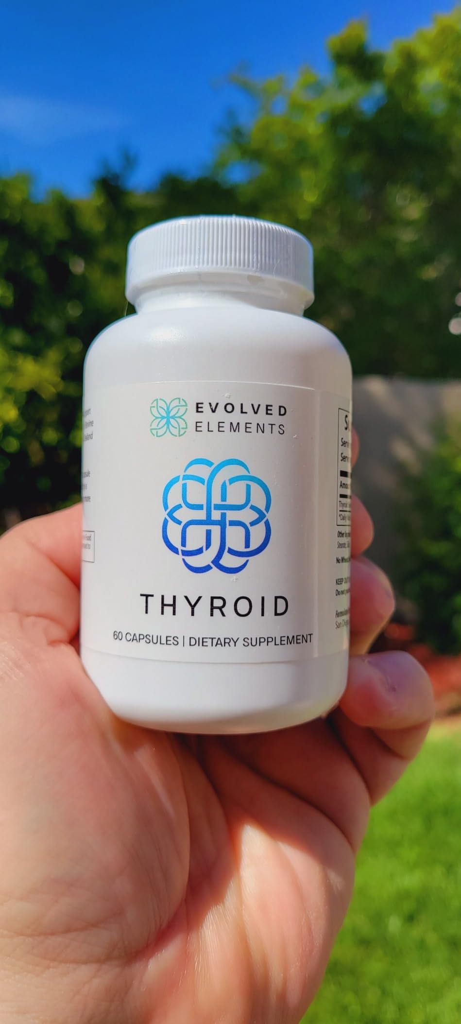 $8/mo - Finance Evolved Elements Raw Grass-Fed Desiccated Bovine Thyroid - Thyroid Support for ...