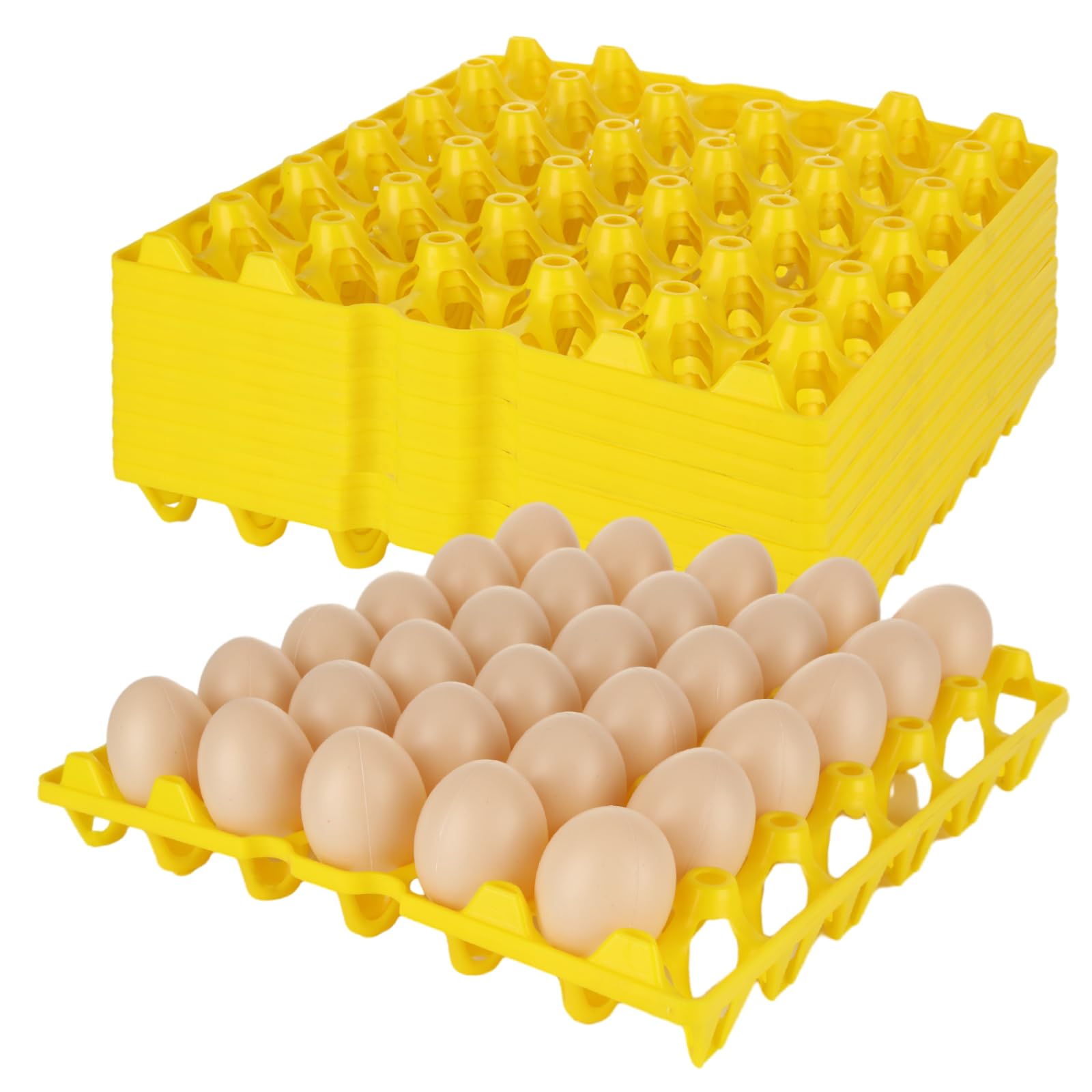 Amazon.com: Oungy 12 PCS Plastic Egg Tray Egg Crates for Fresh Eggs 30 ...