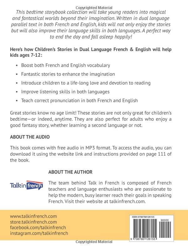 Snapklik.com : Childrens Stories In Dual Language French & English ...
