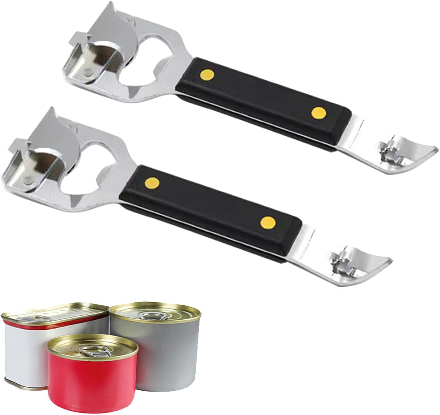 Amazon.com: Chef Craft Select Can Opener with Tapper, 6.5 inches in ...