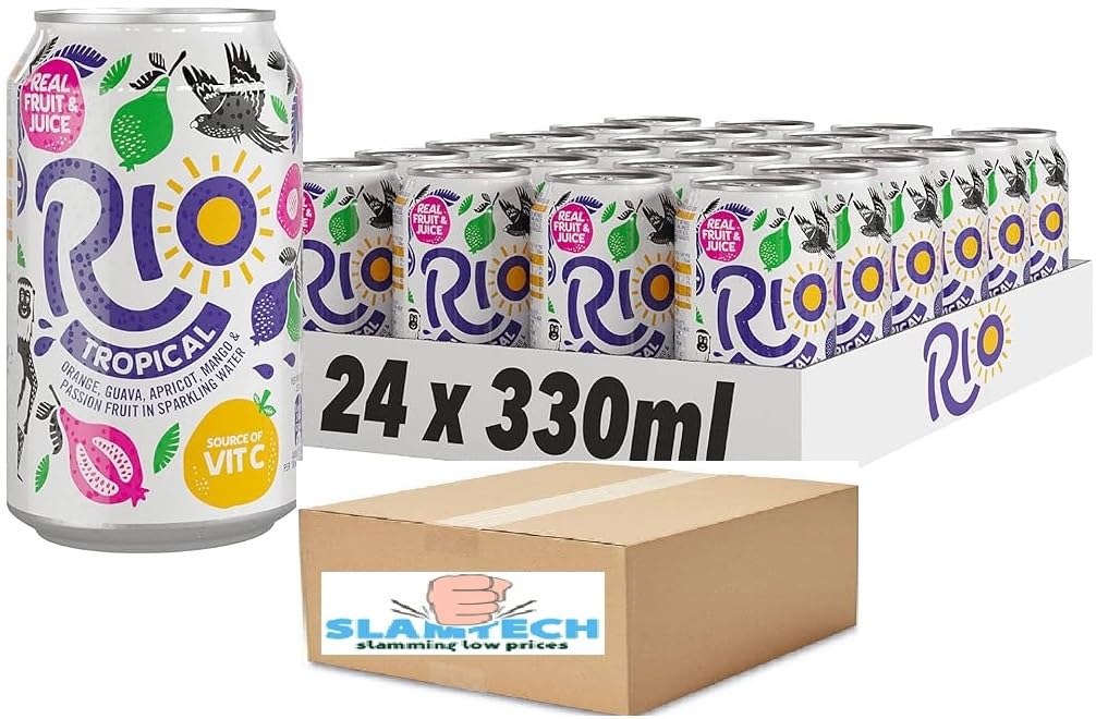 Rio Tropical Fruit Juice Drink 330 Ml Pack Of 24 | Desertcart UAE