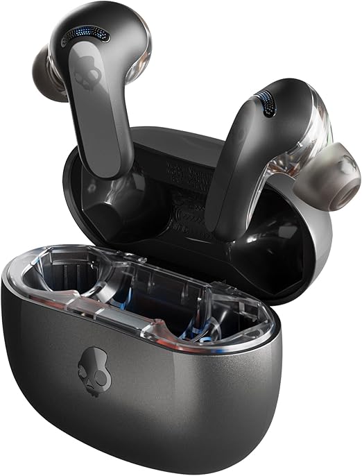 Amazon.com: Skullcandy Rail ANC Wireless Earbuds, Bluetooth Headphones ...