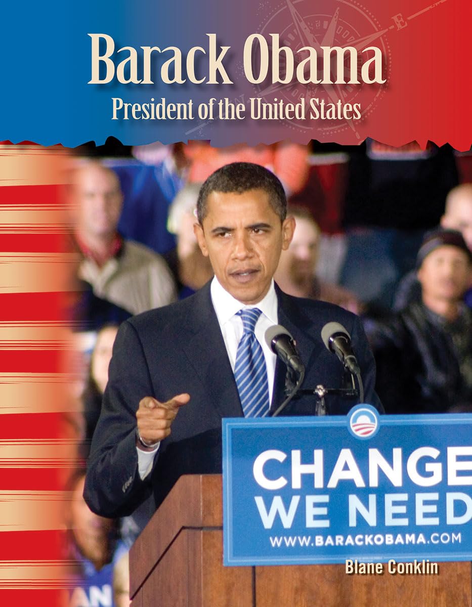 Amazon.com: Teacher Created Materials - Primary Source Readers: Barack ...