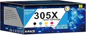 Amazon.com: 305X Toner Cartridge high Yield Replacement for HP 305X ...