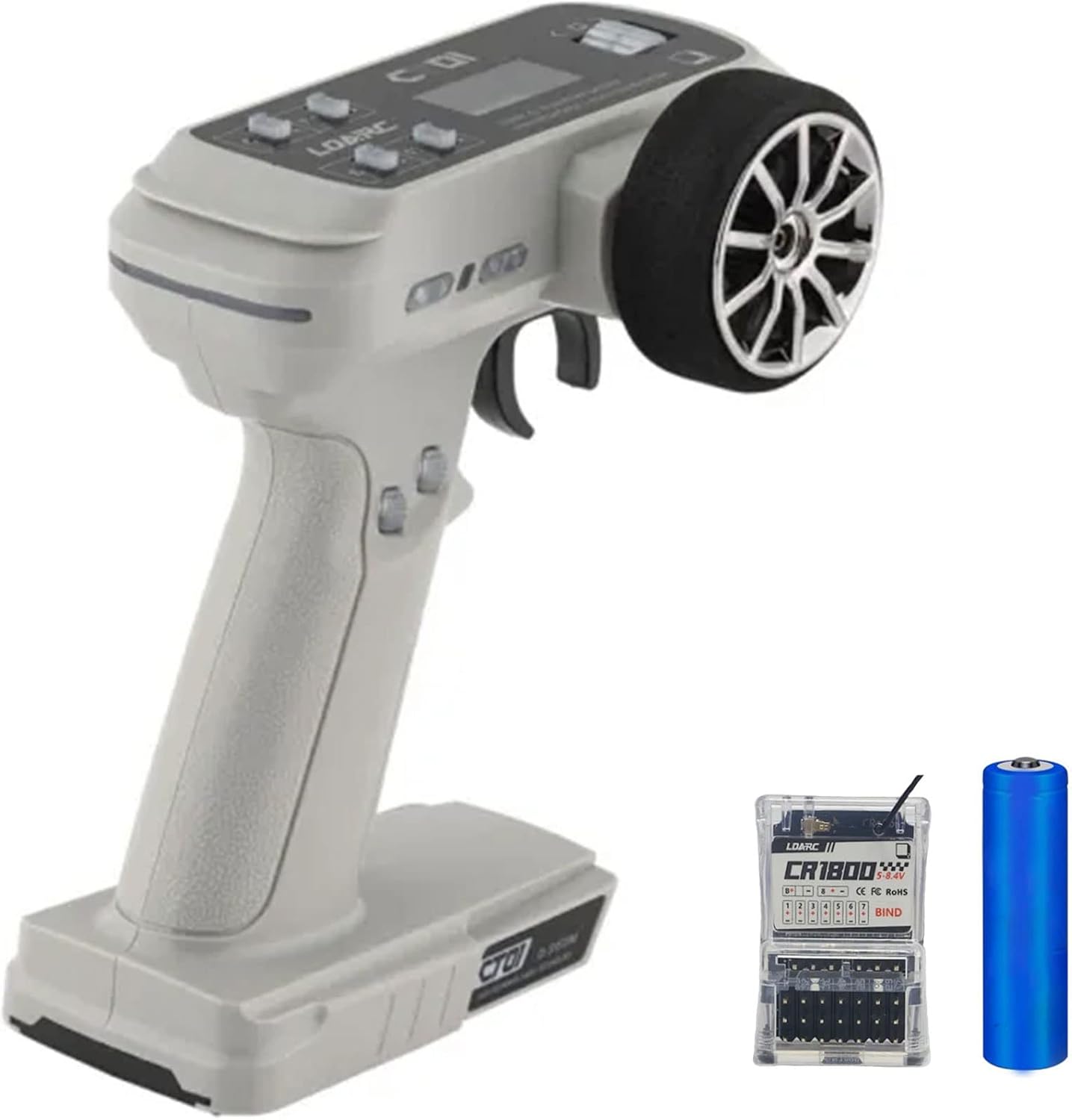 Amazon.com: ZKSJ CT01 2.4G 8CH Radio Transmitter Remote Controller LCD ...