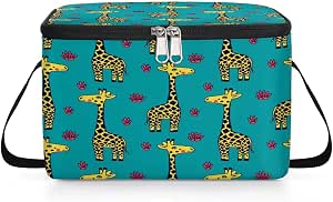 Amazon.com: ADTASU Cute Giraffe Insulated Lunch Boxes for Kids Boys ...