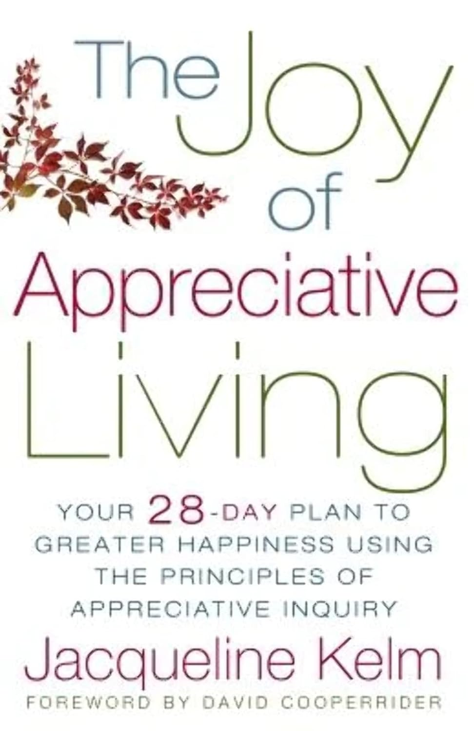 The Joy of Appreciative Living: Your 28-Day Plan to Greater Happiness ...