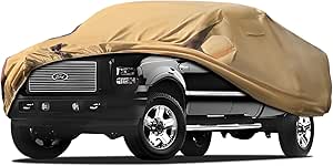 Amazon.com: FSGRICH Car Cover Waterproof All Weather Compatible with ...