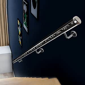 Amazon.com: Stairs Porch Deck Hand Rail Transparent Bubble Acrylic ...