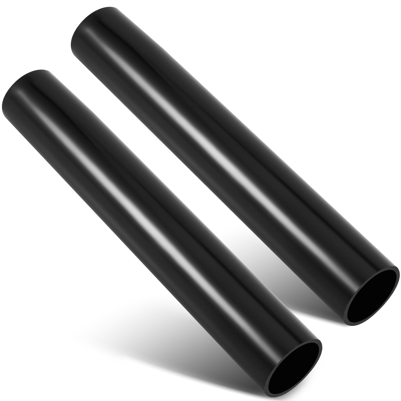 Amazon.com: Landical 2 Pcs 3 Inch x 2 ft ABS Drain Pipe Black Plastic ...