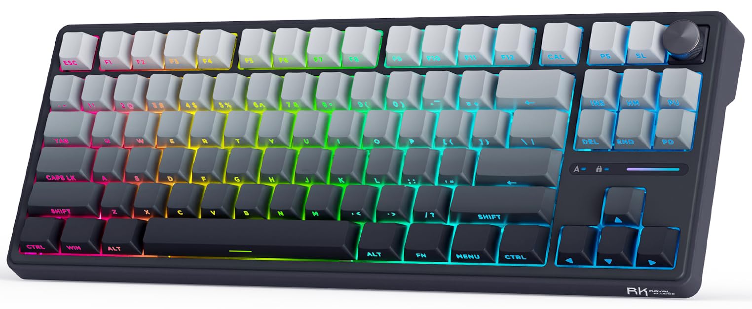 Snapklik.com : RK ROYAL KLUDGE R87 Pro Wireless Mechanical Keyboard