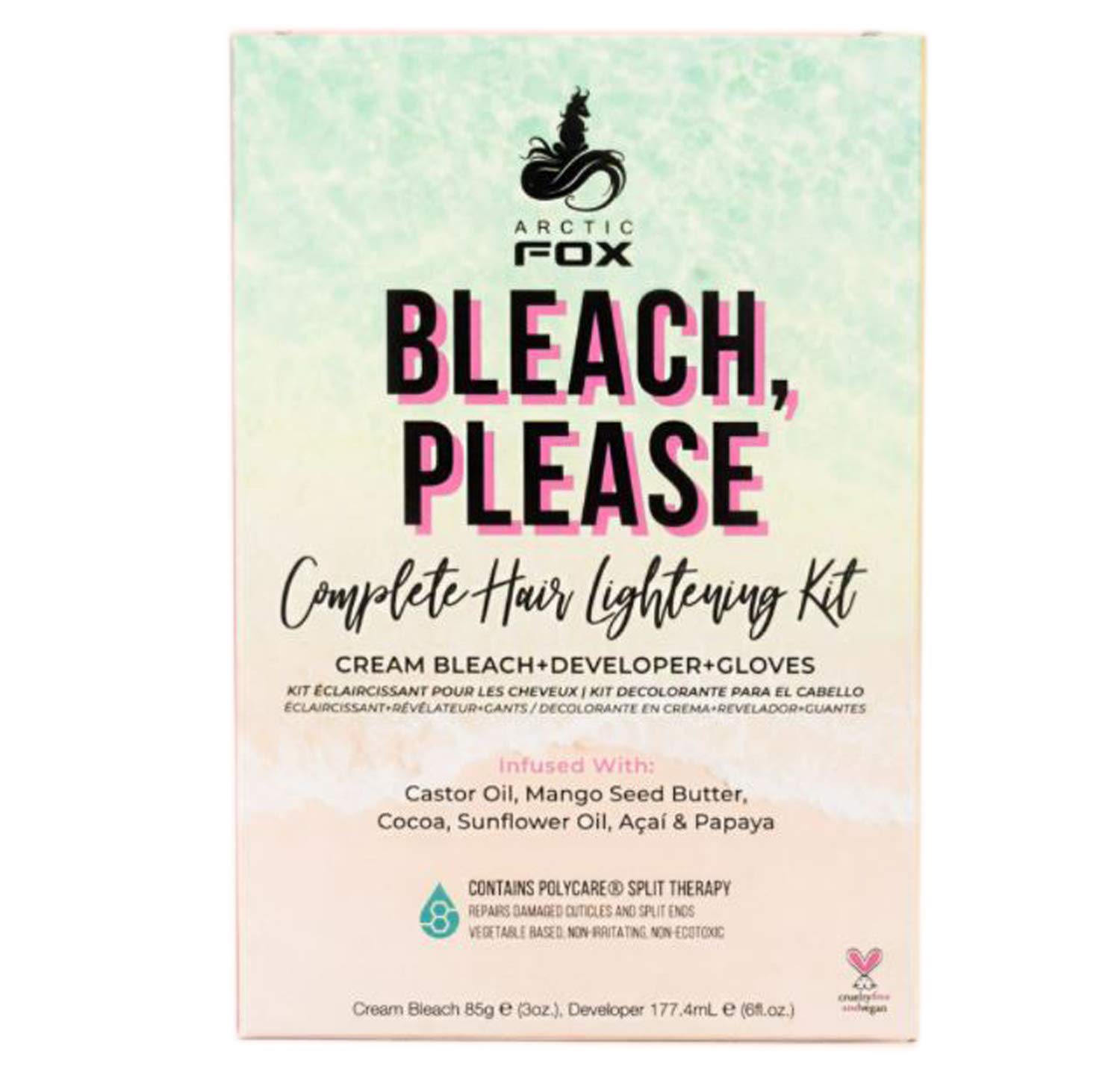 Amazon.com: Artic Fox Bleach Please Hair Lightening Kit! Includes Cream ...