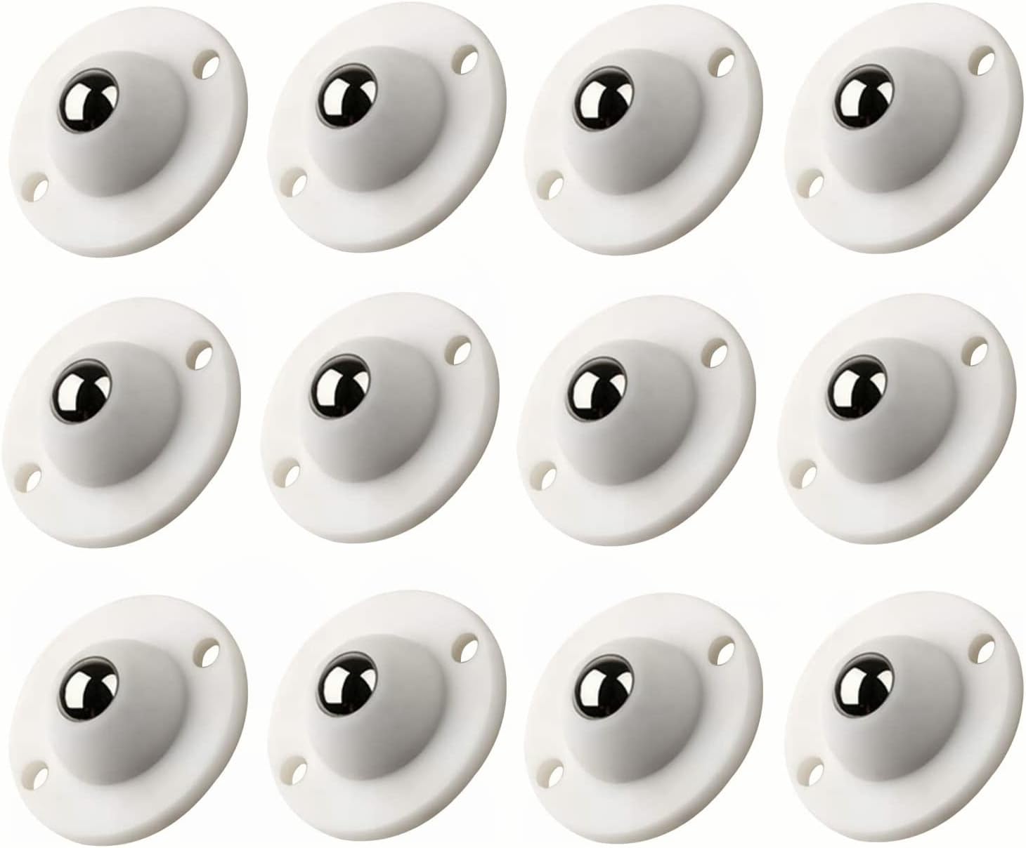 Mini Swivel Casters Wheels, 360 Degree Rotating Casters, Furniture ...