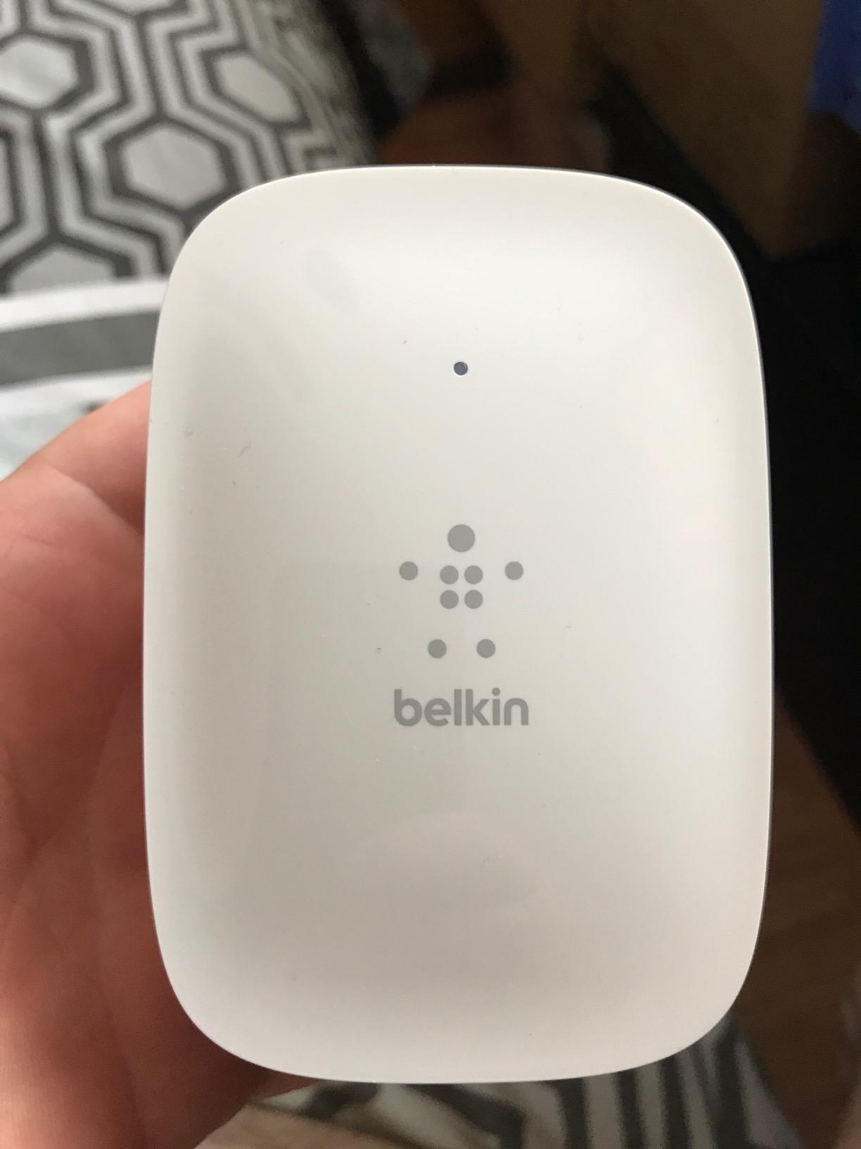 Belkin AC1200 Dual Band AC Wireless Range Extender with Internal ...