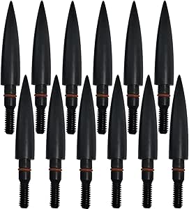 Amazon.com: 100/125/150/200 Grains Archery Field Points Practice Field ...