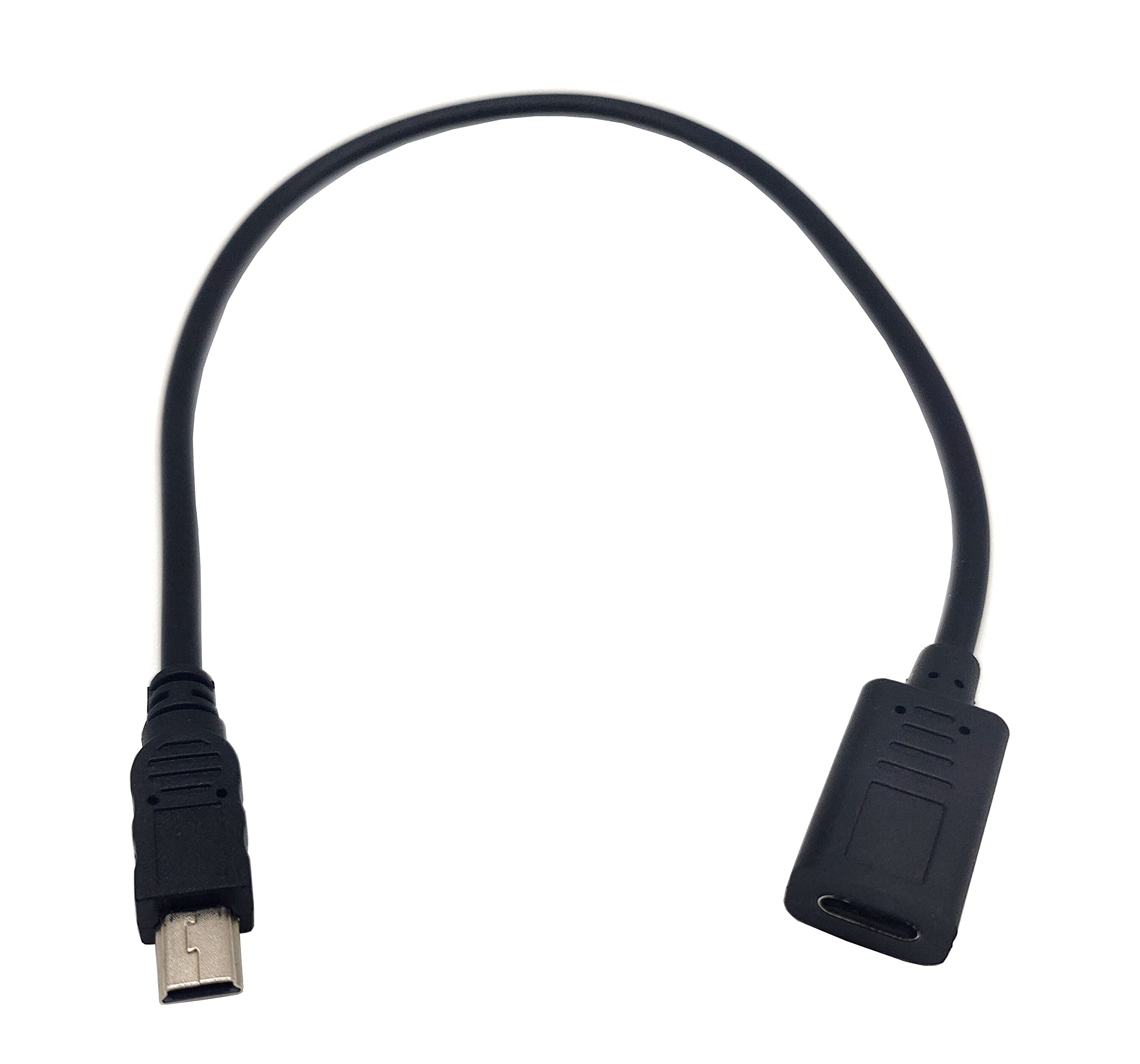 Amazon.com: Qaoquda USB C to Mini USB Cable, USB Type C (USB-C) Female ...