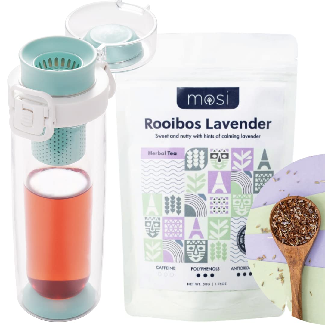 Amazon.com: Ultimate Bundle: Tea Infuser Bottle + Premium Rooibos ...