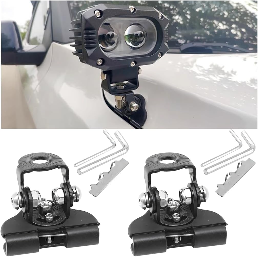 Amazon.com: Osilly Car LED Light Bar Mounting Bracket, 2PCS Adjustable ...